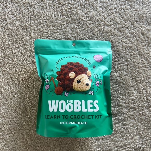 Other | The Woobles Crochet Kit Fitz The Hedgehog | Poshmark